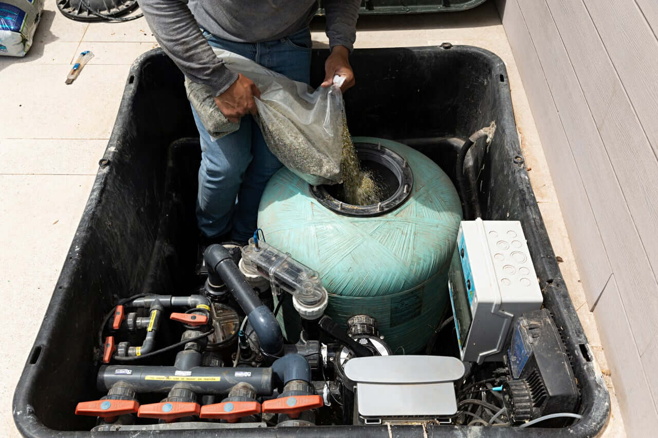 Silica water filtration, zeolite, glass, anthracite and other minerals ...